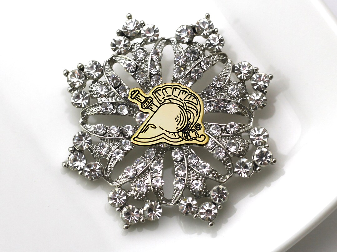 West Point Brooch: Athena Helmet Gold - USMA Jewelry - Etsy