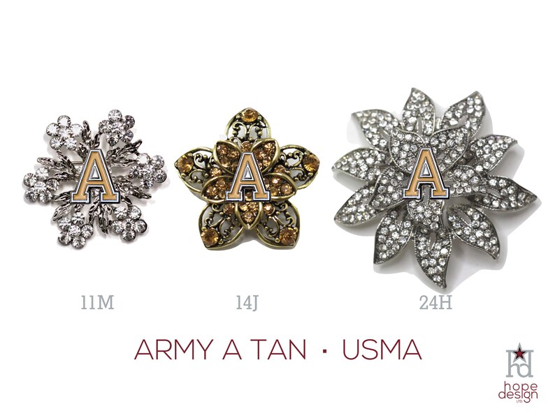 West Point Pin Army Tan A Brooch Army Jewelry United | Etsy