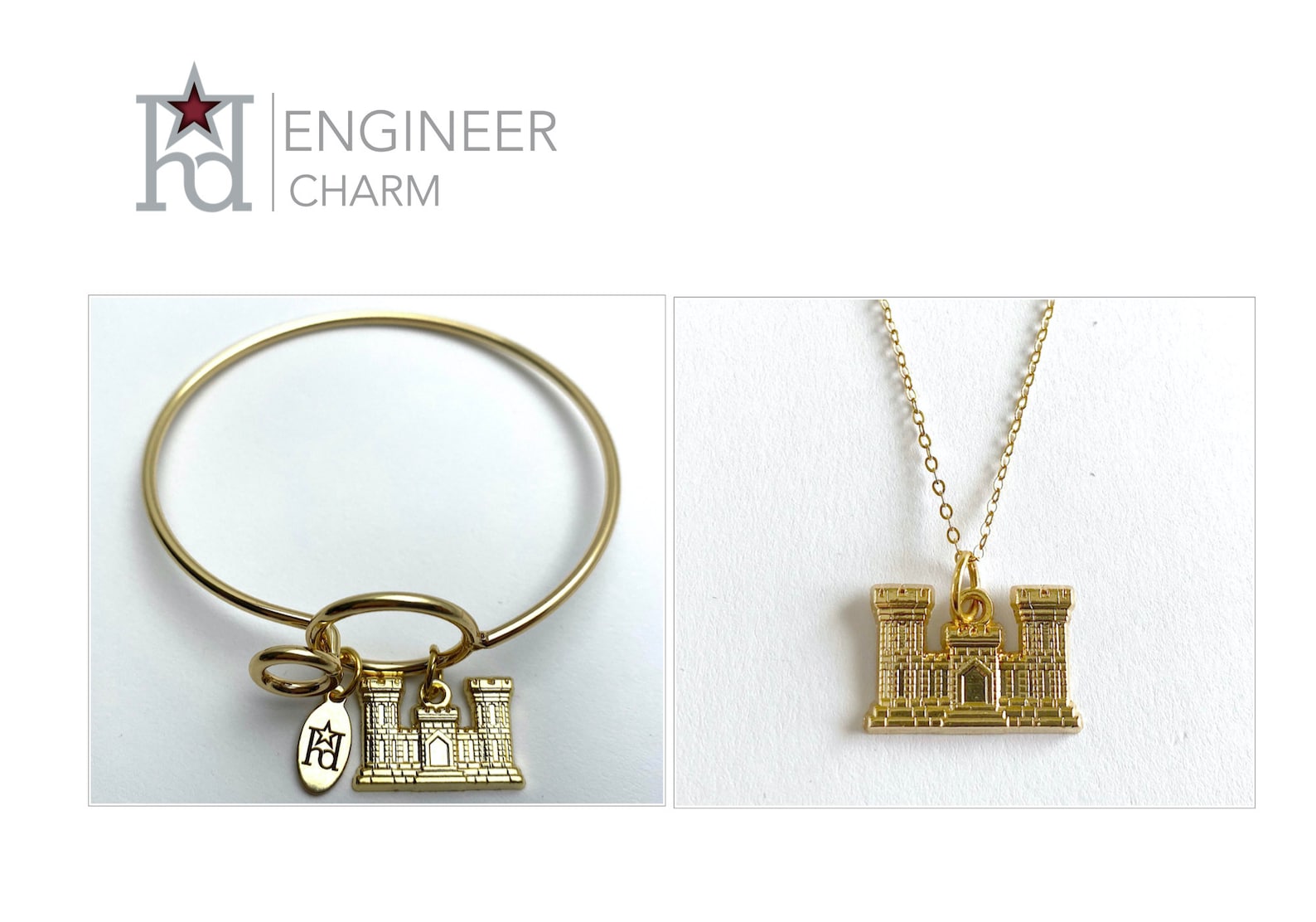 Engineer Charm Jewelry Engineer Branch Necklace Engineer - Etsy