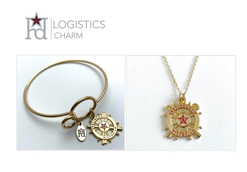Logistics Charm Jewelry Logistics Branch Necklace Army | Etsy