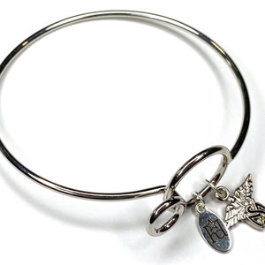 Medical Service Charm Jewelry | Medical Service Necklace | Army Branch ...