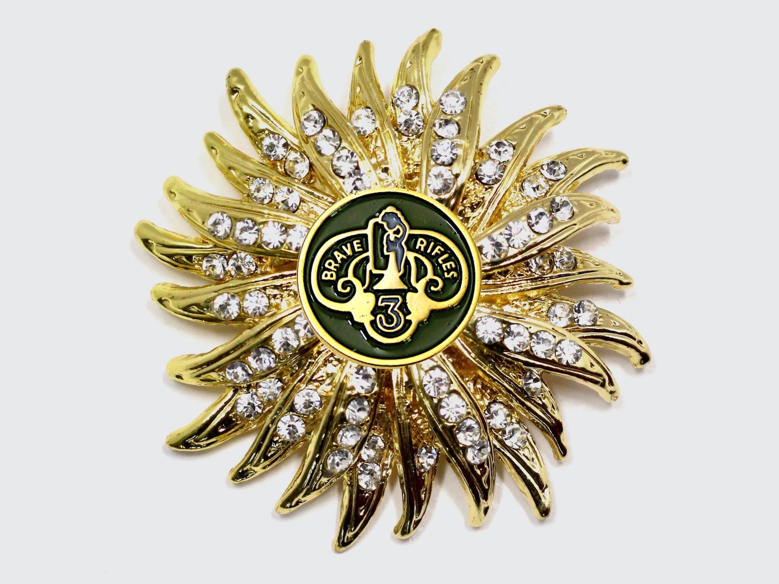 3CR Brooch US Army 3rd Cavalry Regiment Jewelry Brave - Etsy