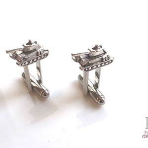 Tank Cuff Links | Armor | Army Gift for Him | Dress Mess | Tuxedo ...