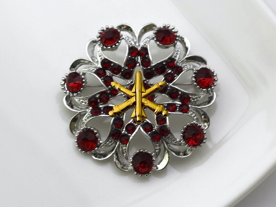 Air Defense Artillery Brooch: Army Branch Jewelry - Etsy
