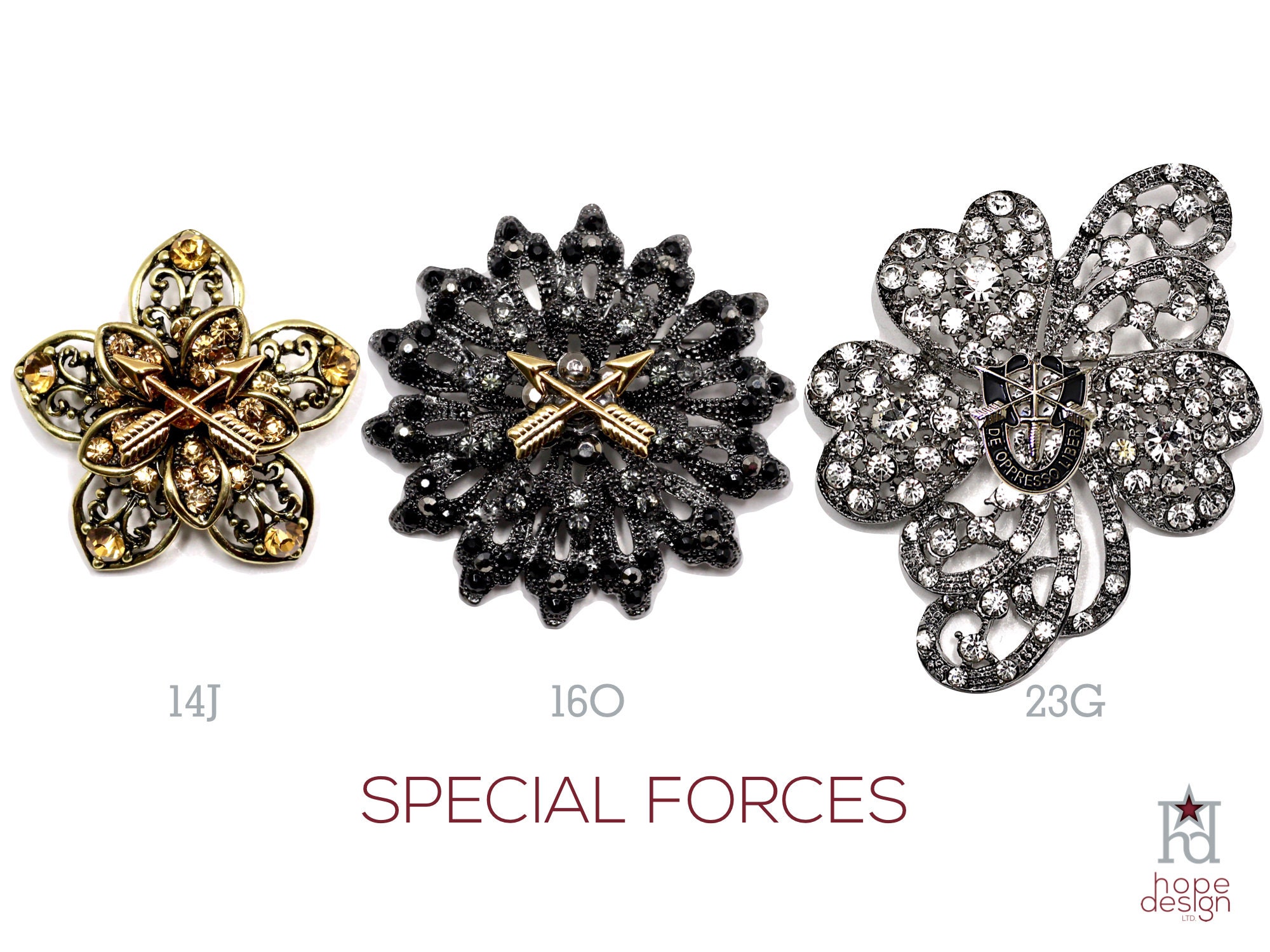 Special Forces Brooch US Army Special Forces Jewelry SF | Etsy