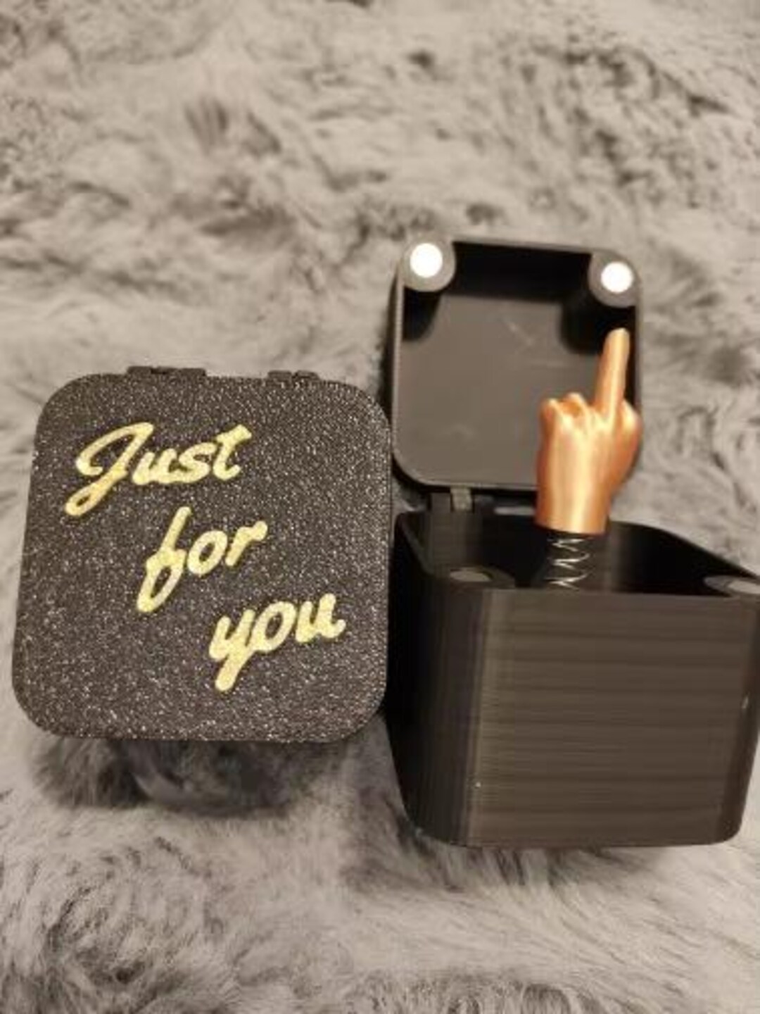Funny Middle Finger Gift Box Gag Gift, Prank Gift, Joke Gift for ...