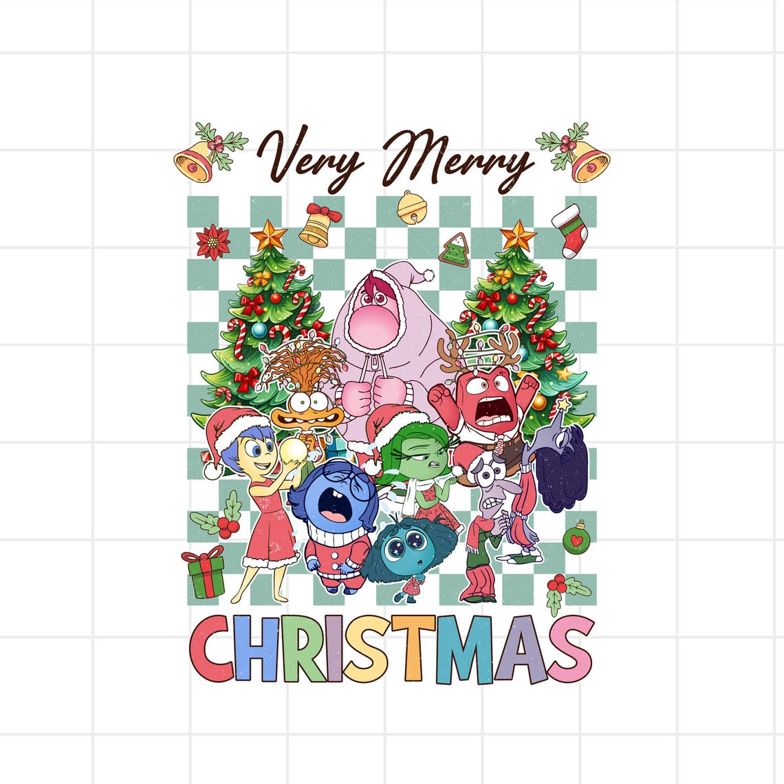 Navidad de Inside Out (PNG), Png para Cricut, De Inside Out (PNG ...