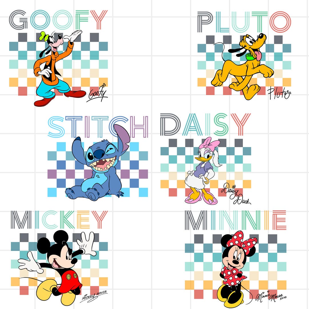 Mickey and Friends Bundle Png, Mickey Png, Mickey and Friends File Png ...