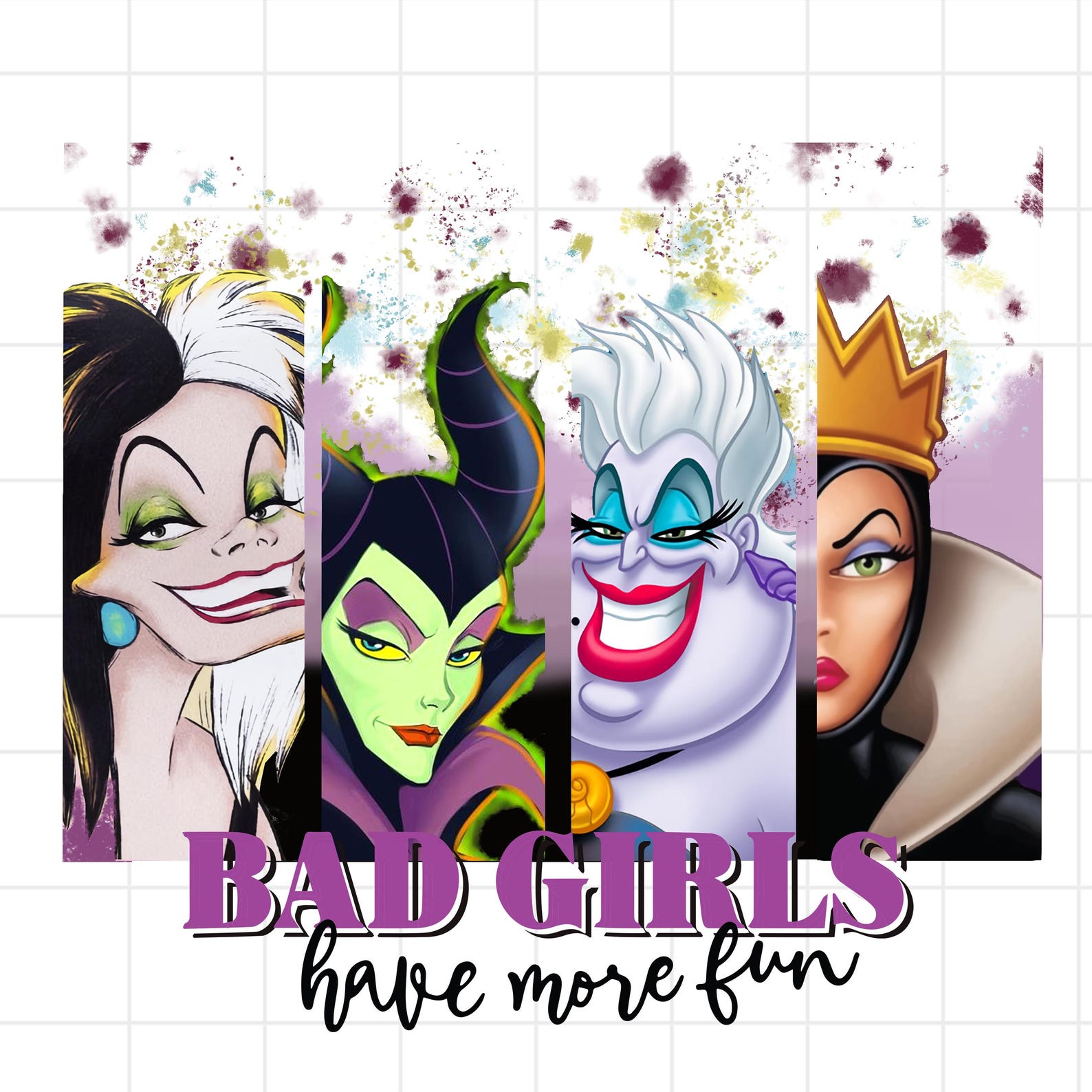 Bad Girls Have More Fun Png, Halloween Villains Png, Halloween Witches ...