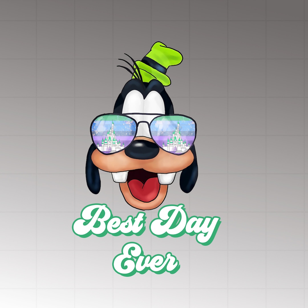 Goofy Best Day Ever Png , Goofy Png, Mickey Mouse Friends, Goofy ...
