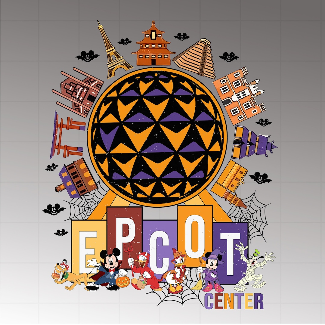 Epcot Halloween Tour Png, Disney Halloween World Showcase Png, Mickey ...