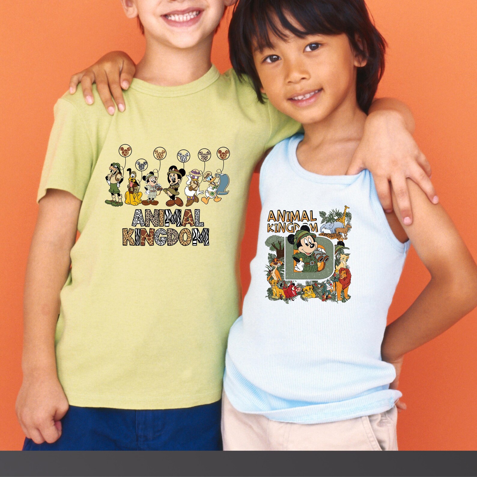 Animal Kingdom Pack PNG, Disney Safari Pack PNG, Mickey and Friends ...