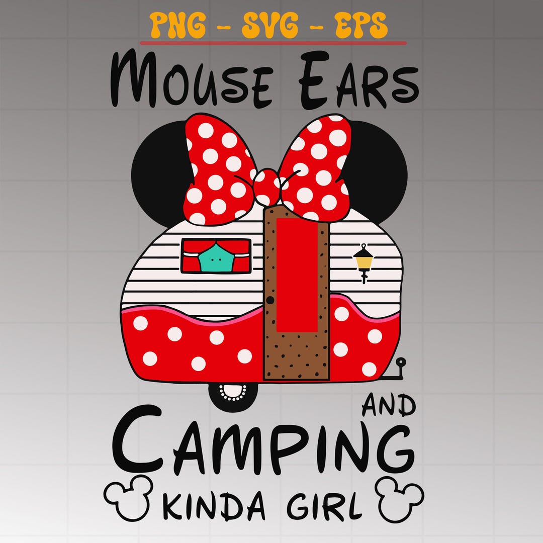 Mickey Minnie Camping Png Eps SVG, Fort Wilder Png, Cute Summer Svg ...