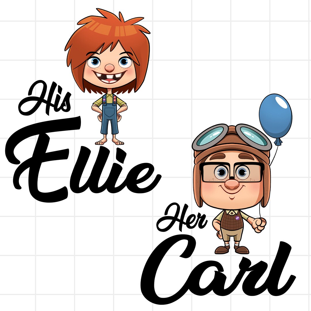 Ellie And Carl Png Bundle Up Movie Png My Greatest Adventure Png