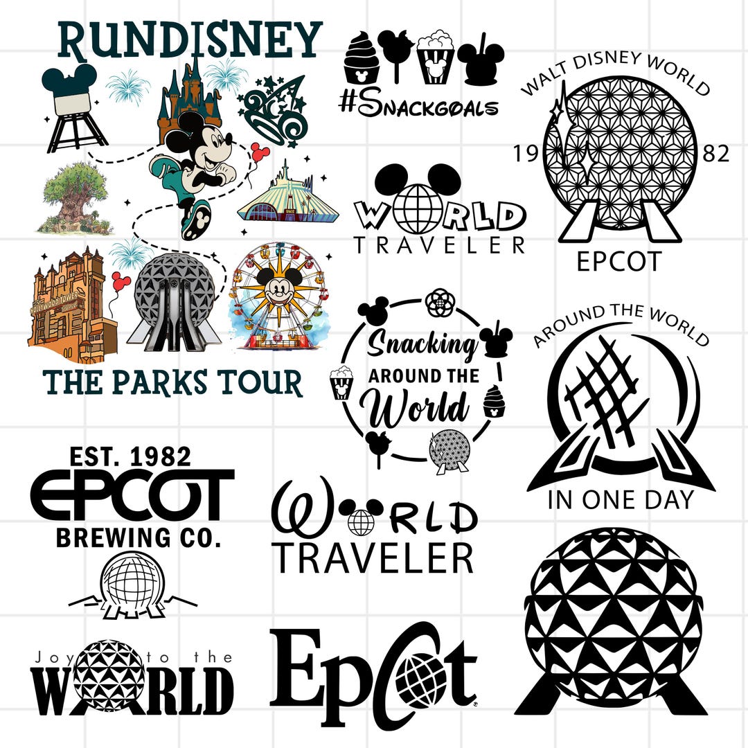 Epcot Text PNG, Disney World Traveler PNG, Disneyland Png, Disneyland ...