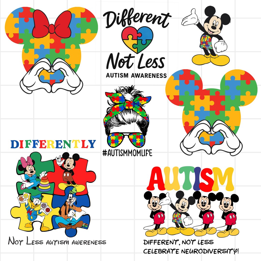 Autism Awareness Package PNG, Autism Different is Not Incomplete Png ...