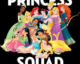 All Princess Png, Princess Squad Png, Best Friends Princess Png ...