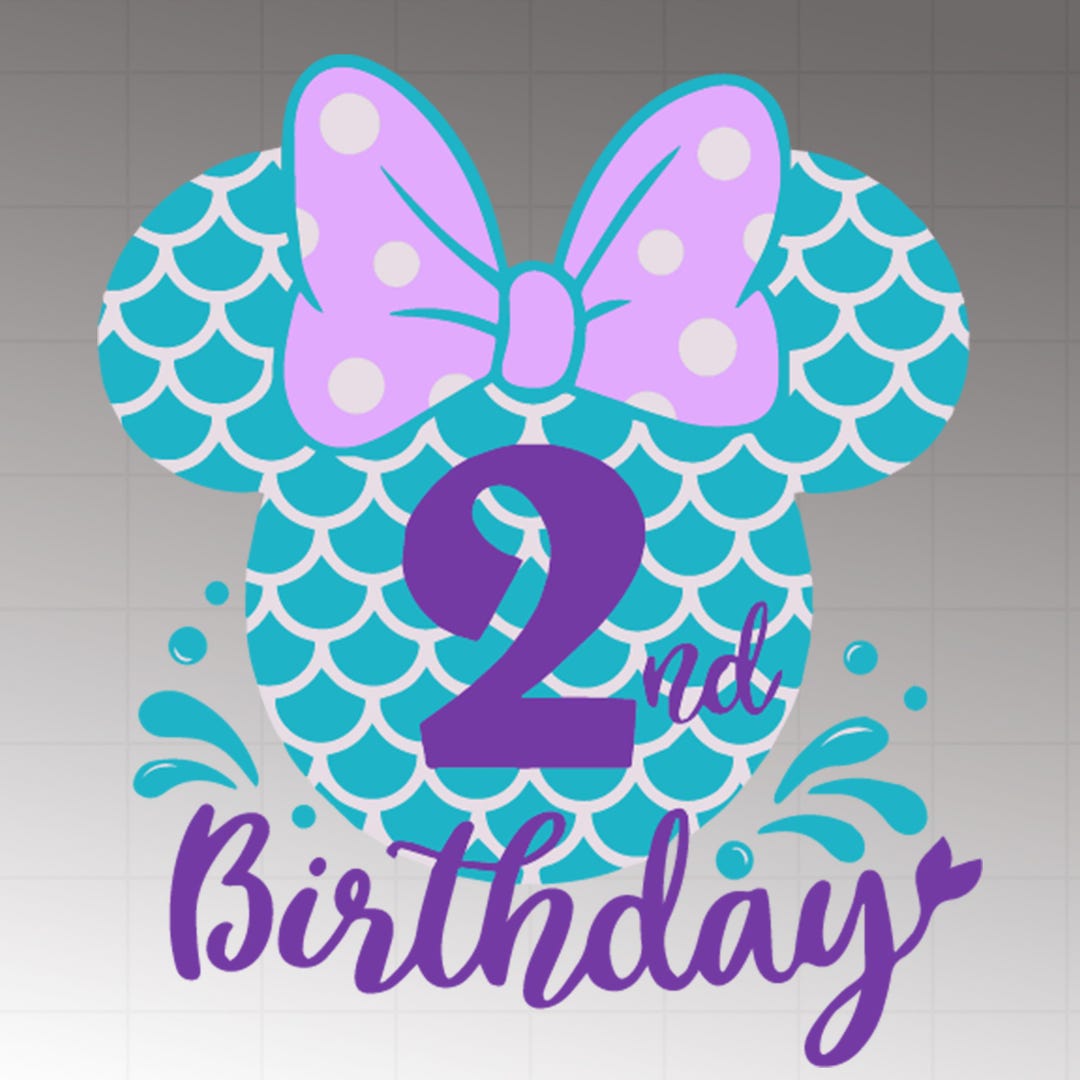 Mermaid Birthday Png Svg Eps, Birthday Girl Mermaid Svg, Mermaid Tail ...