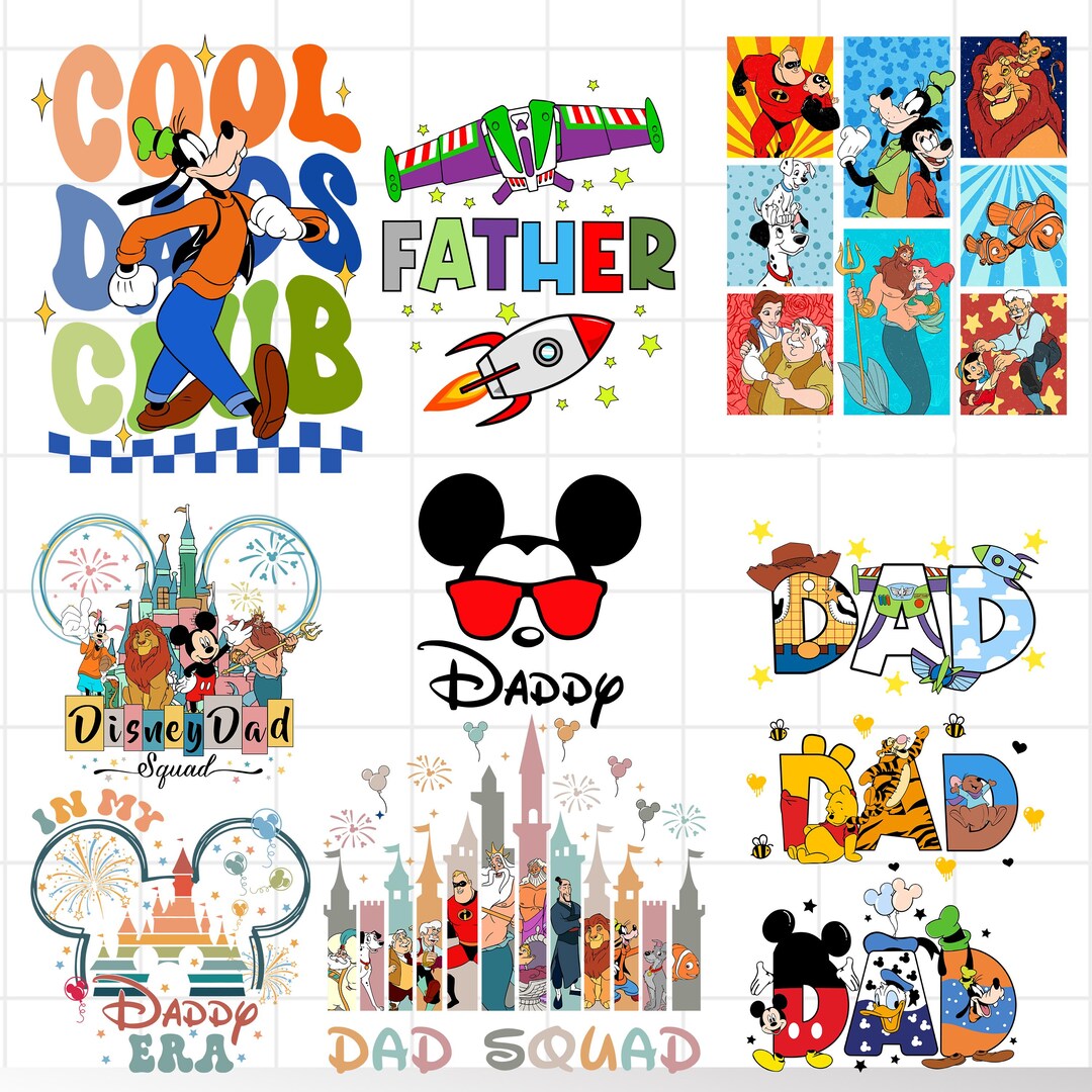 Best Seller Disney Dad Png, Disney Dad PNG ,best Dad Ever Png, Disney ...