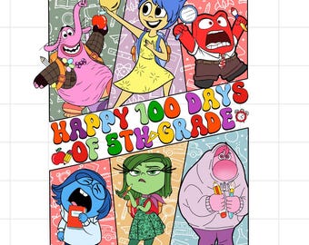 Happy 100 Days of School Png, 100 Days of School Png, 100 Days of ...