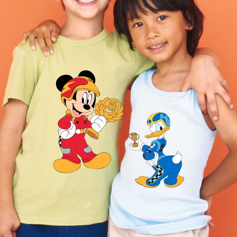 Mouse and Friends Roadster Racers PNG, 25 Designs Easy to Use, Cartoon ...