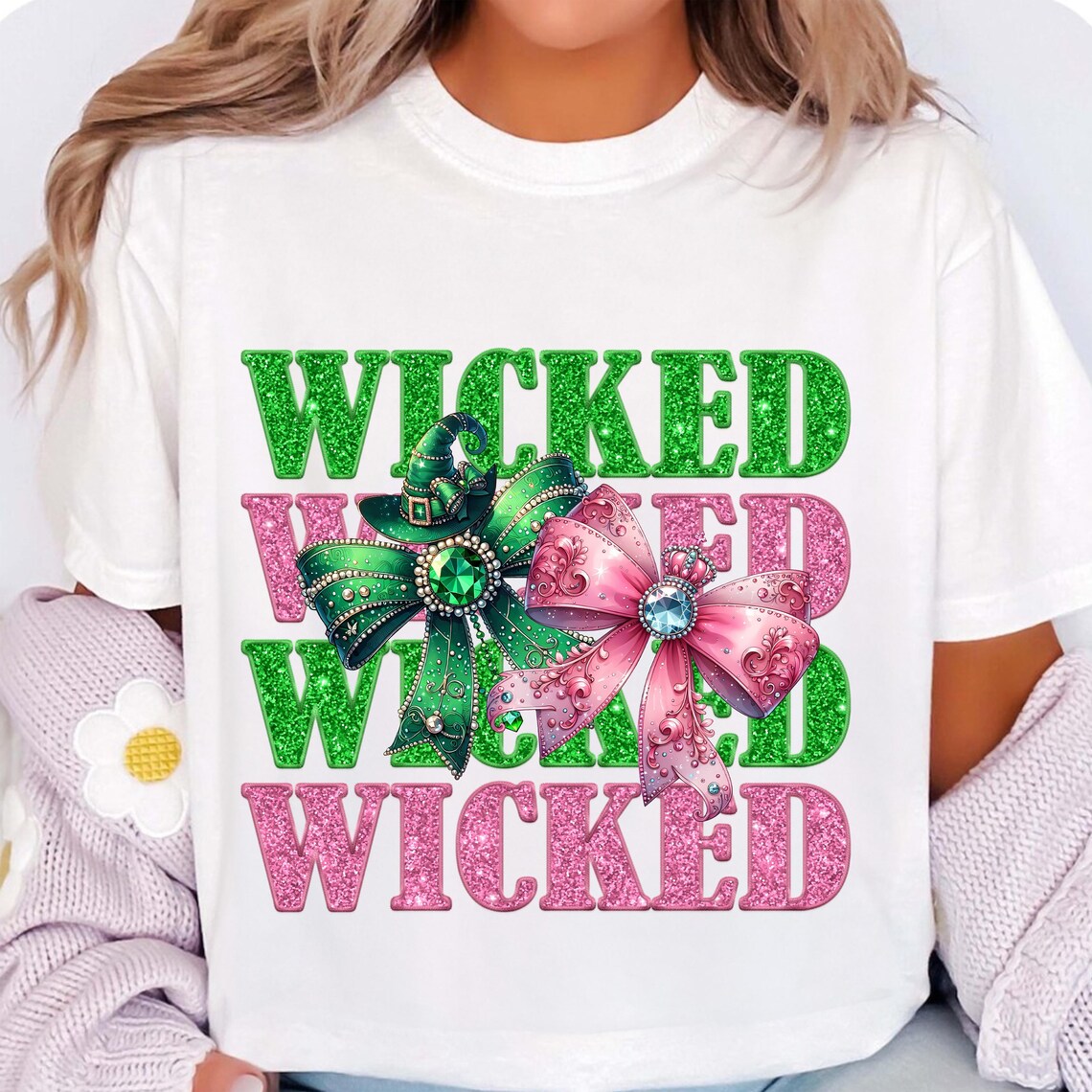 Witch Pink and Green Png, Wicked Png Bundle, Wicked Png, Wicked Defy ...