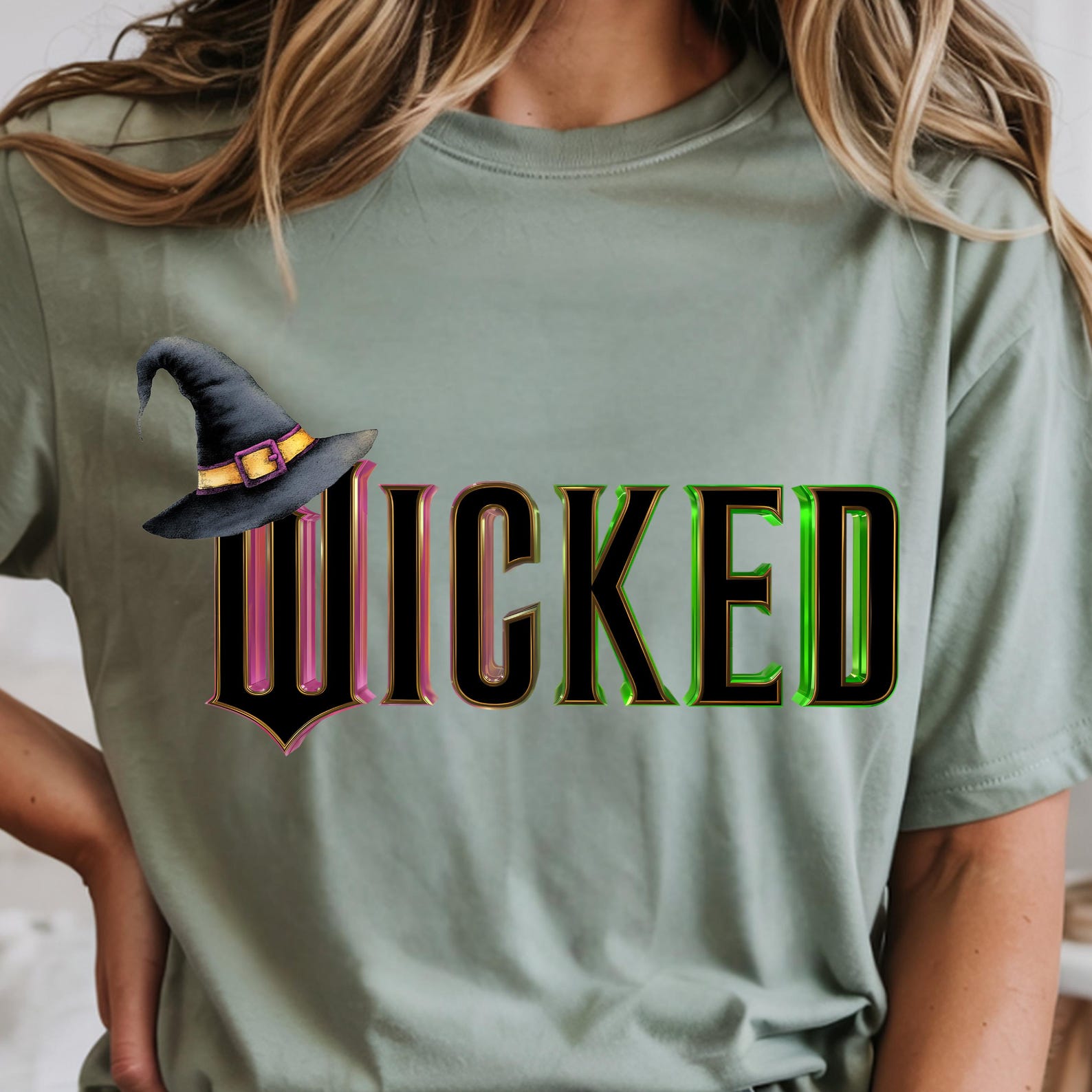Wicked PNG, Nostalgic Wizard of Oz Font Cozy Png, Broadway Musical ...