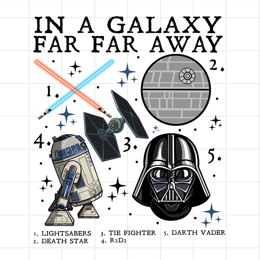 Star Wars Day May the 4th Be With You Png,star Wars Characters PNG - Etsy