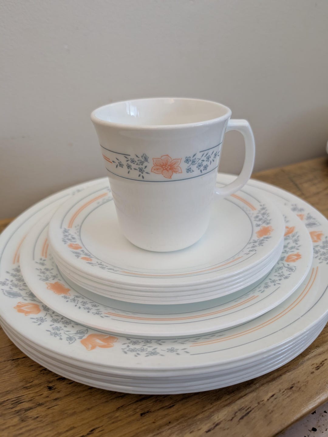 Vintage Corningware Corelle Apricot Grove, Corelle Brand Plates and ...