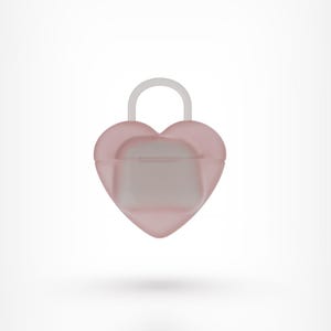 Airpods 3 Custom Heart Lock Case 3D Model STL File | Romantic Gift Idea ...
