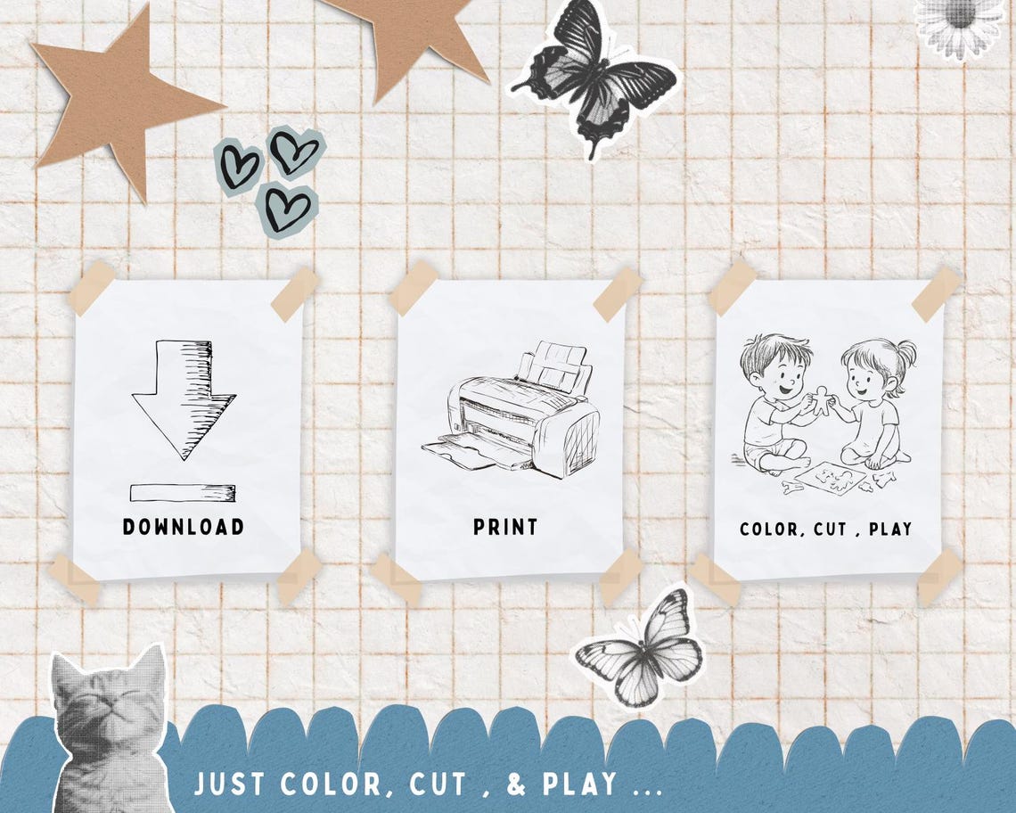 Build Your Own Ice Cream – Printable Paper Craft for Kids! - Etsy