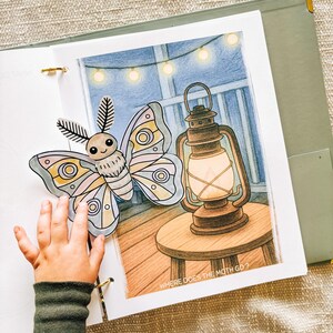 Nature Crafts Busy Book for Kids – Printable Nature Activities, Cut and ...