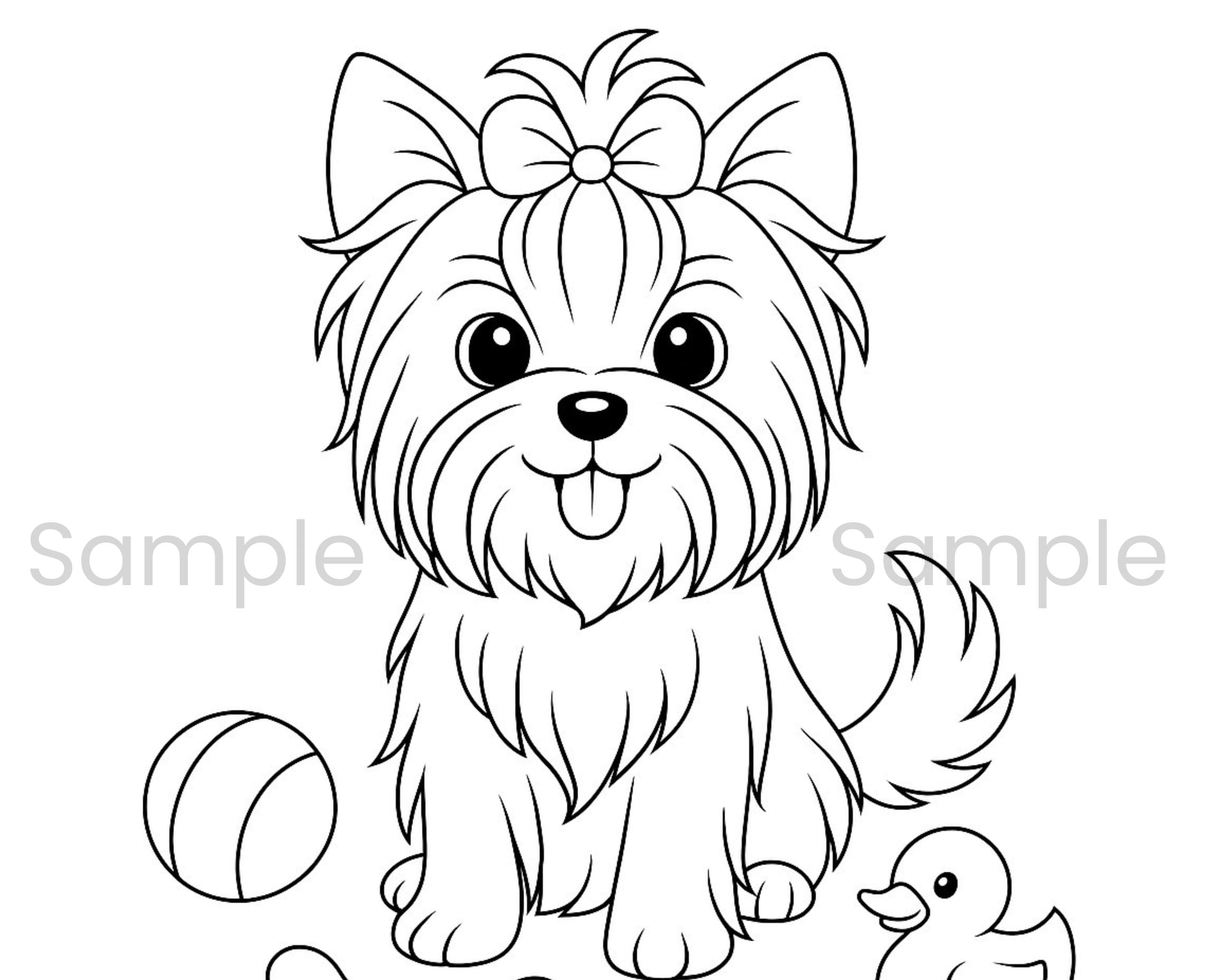 Dog Breeds Coloring Pages With Fun Activities for Kids – 20 Printable ...