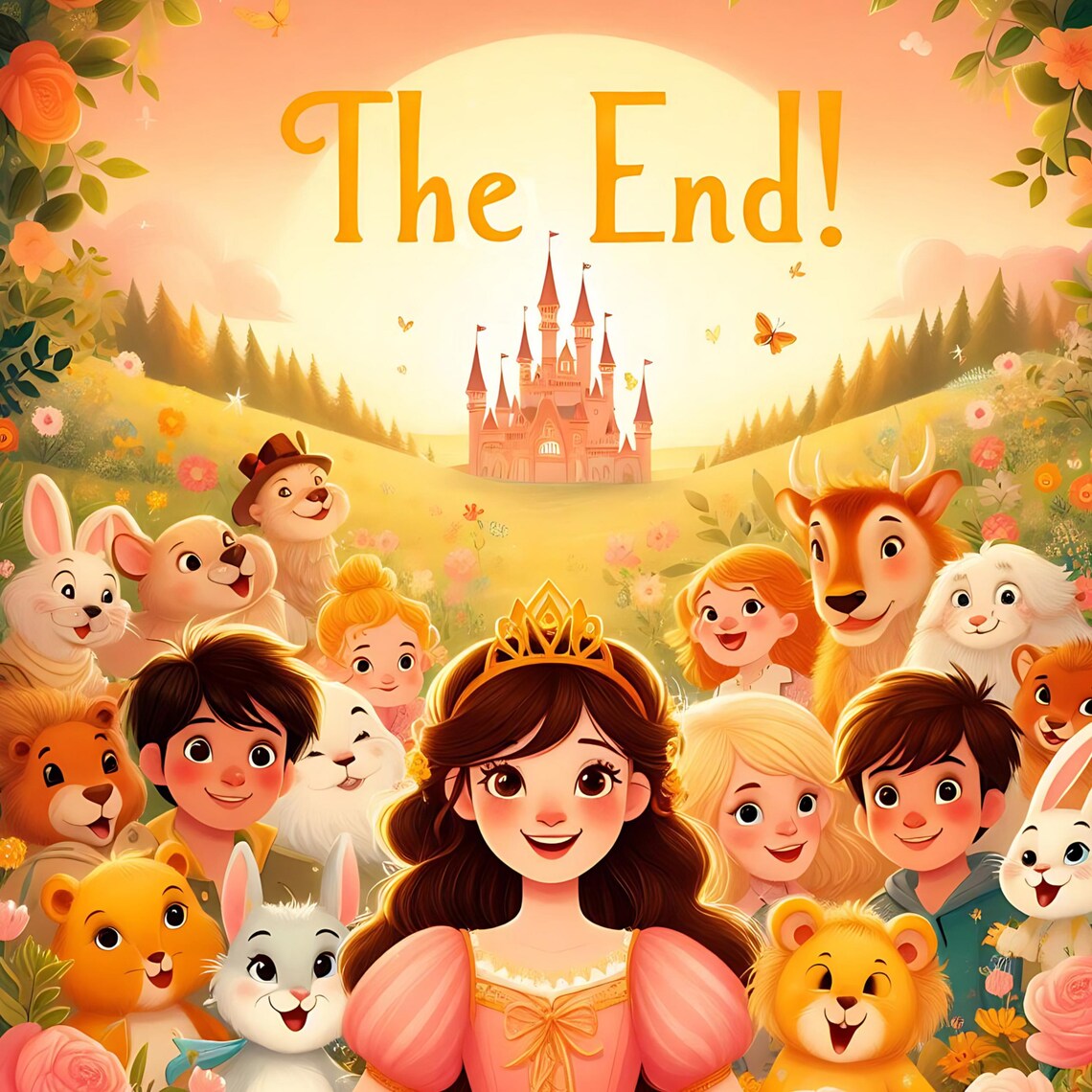 Princess Bella's Kind Heart Storybook | Kids Fairy Tale (PDF) - Etsy