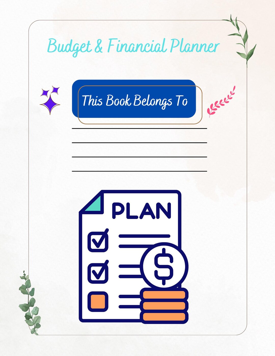 Ultimate Budget Planner | 63-page Printable Finance Organizer Monthly ...