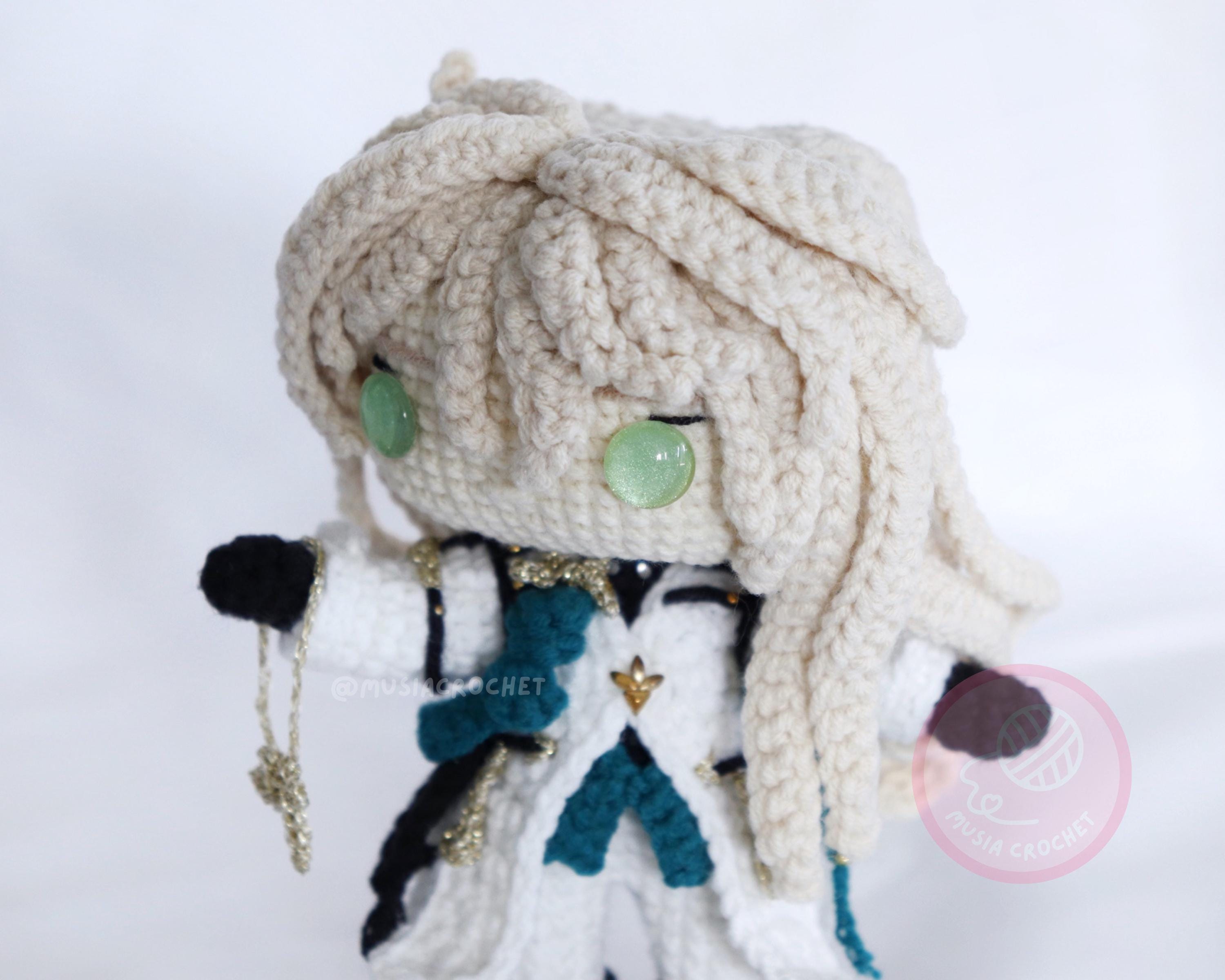 Luocha Amigurumi Crochet PDF Pattern | Honkai Star Rail - Etsy