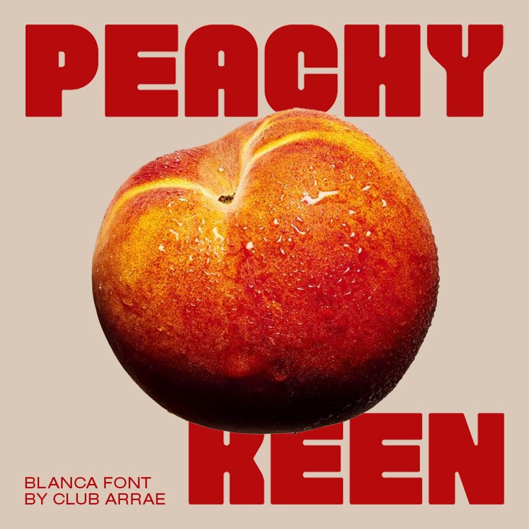 Bold Logo Font - Blanca Font - Etsy