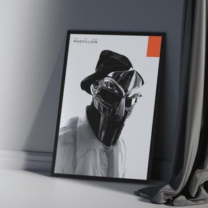 MF Doom Poster - Album Cover Poster - Bundle Set of 6 Posters - MF Doom ...