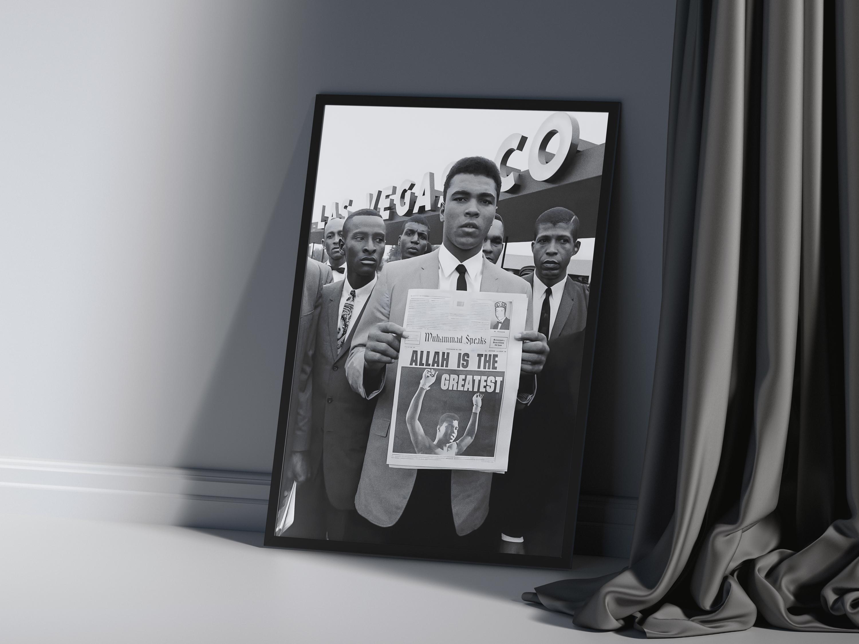 Muhammad Ali Poster - Muhammad Ali Wall Art - Boxing Poster - Muhammad ...