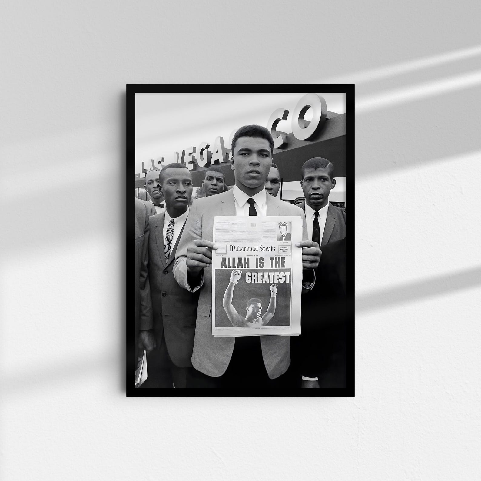Muhammad Ali Poster - Muhammad Ali Wall Art - Boxing Poster - Muhammad ...