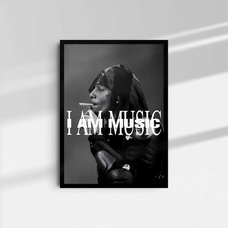 Playboi Carti Poster - I Am Music Poster - Playboi Carti Wall Art ...