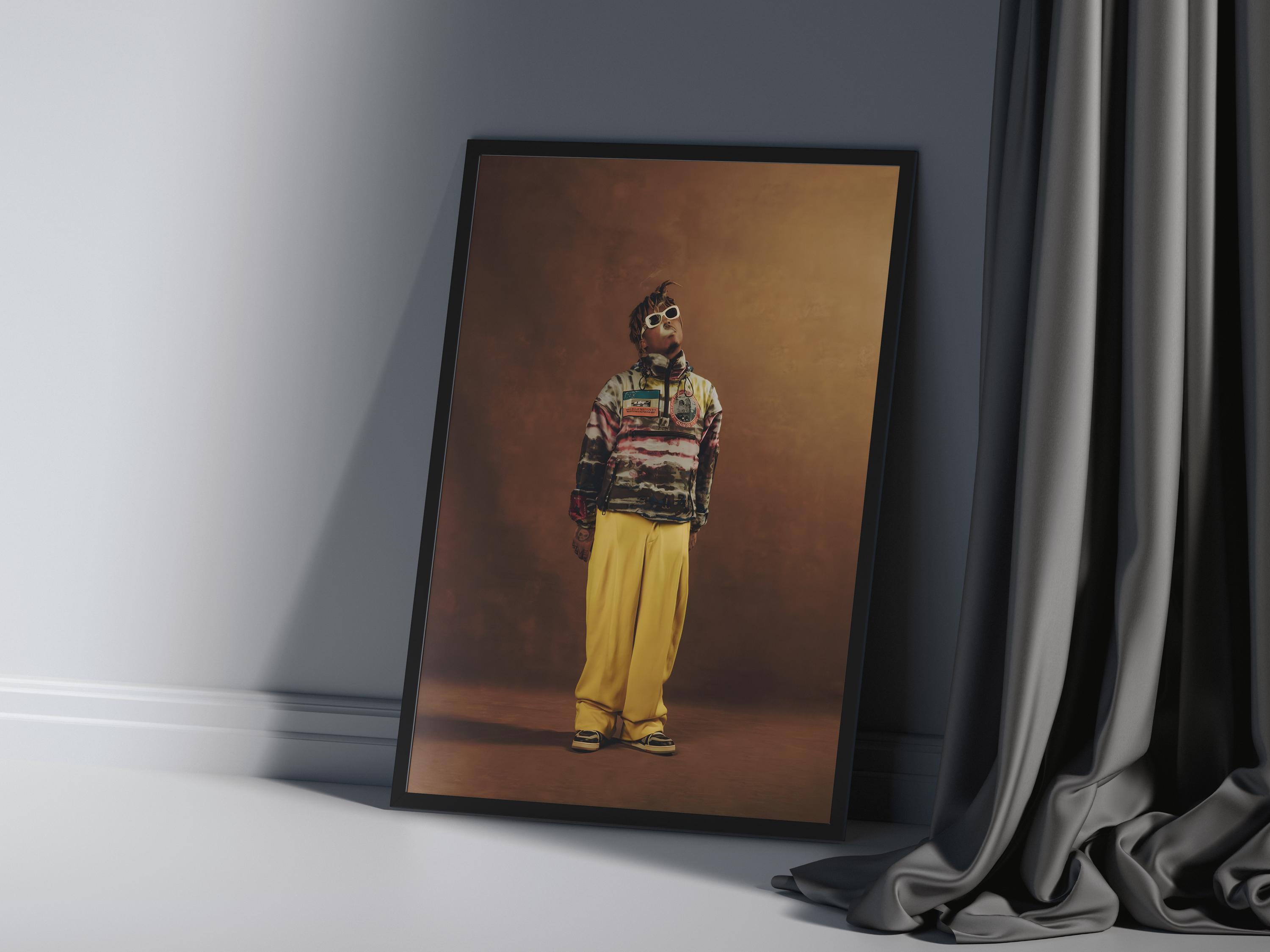 Juice Wrld Poster - Juice Wrld Wall Art - Legends Never Die - Rapper ...