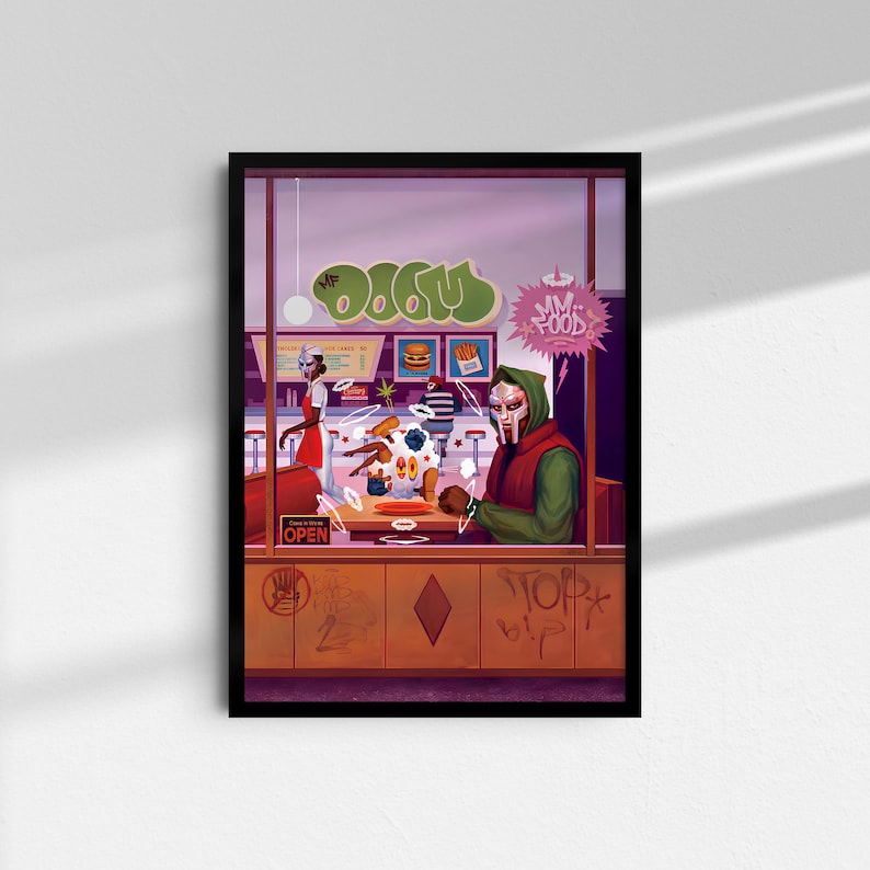 MF Doom Poster - Album Cover Poster - Bundle Set of 6 Posters - MF Doom ...