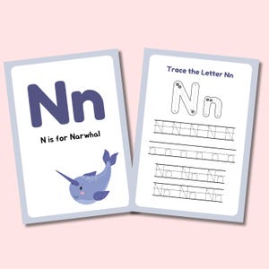 Alphabet Tracing Book Fun Printable Preschool Handwriting Practice ...