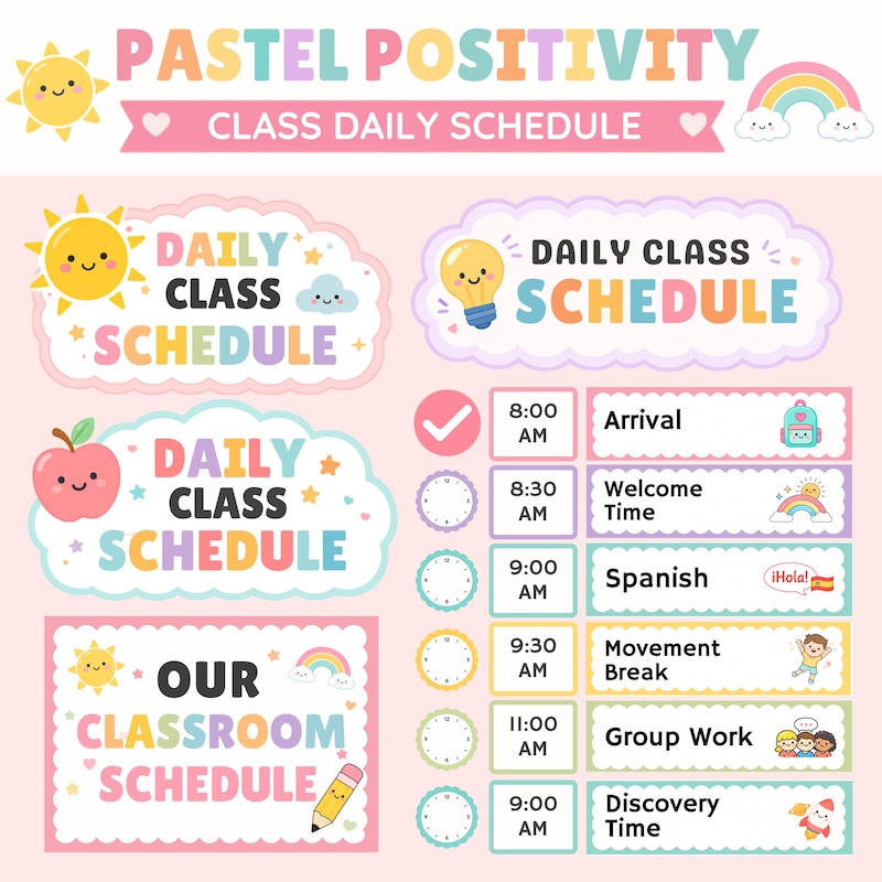 Visual Classroom Supplies - Etsy