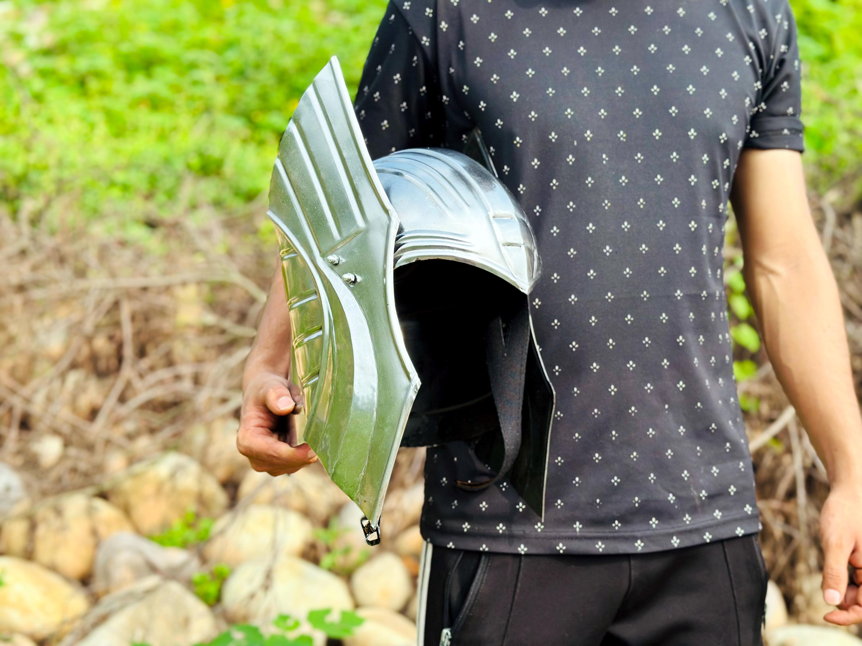 Thor Helmet - Mjolnir Knight Helmet - Warrior Helmet - Viking Battle ...