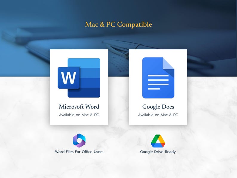Modern Tech ATS Friendly Resume Template for Word & Google Docs, IT ...