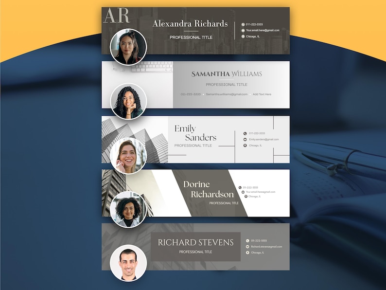 Custom Linkedin Banners Canva Template Pack, Clean Professional ...