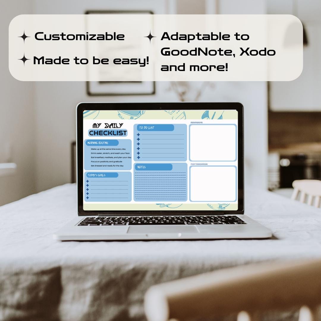 Editable Space Daily Checklist, Printable Kids Planner, Astronaut To-do ...