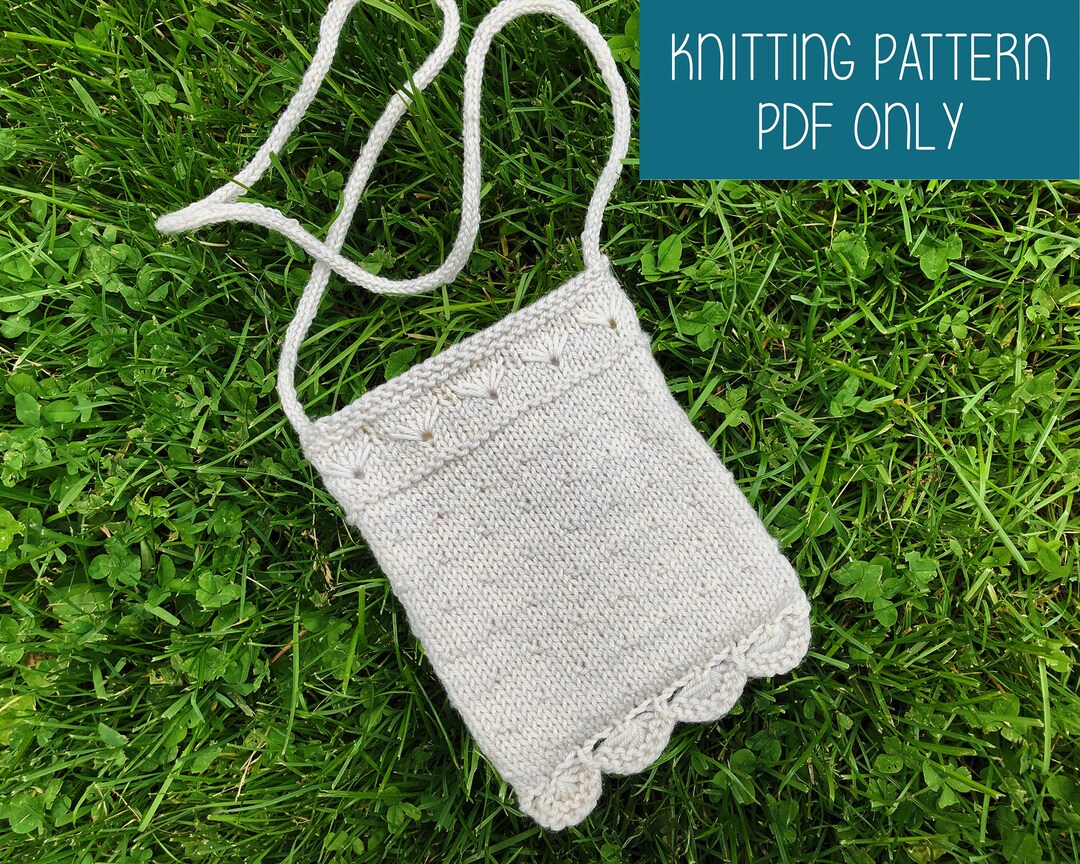 Evelyn Pouch Knitting Pattern PDF Instant Download - Etsy